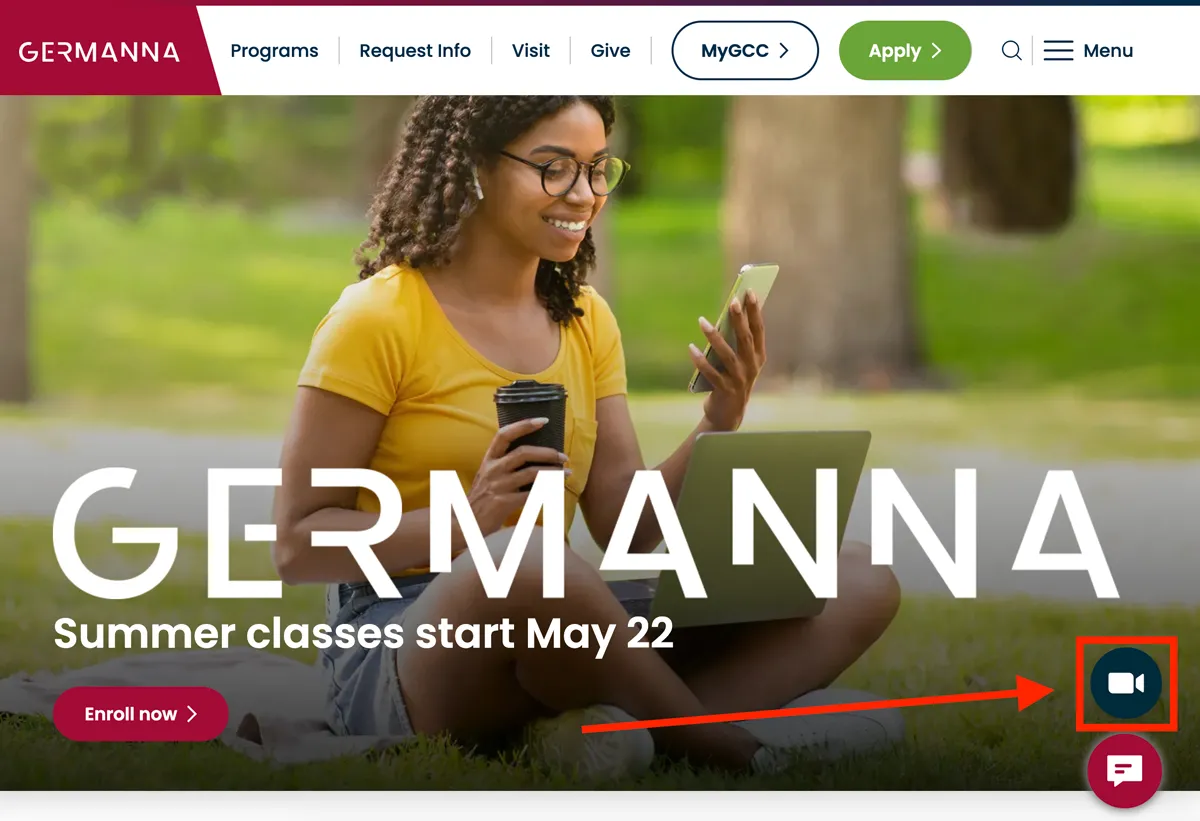 Live Support in the Zoom Contact Center | Germanna Community College